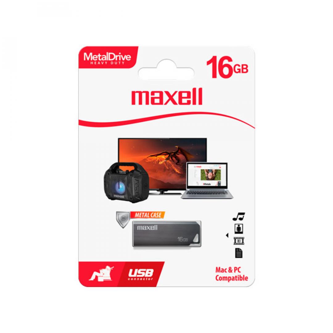 Pendrive Maxell 16GB MetalDrive | Envios a todo el Paraguay | Digi ...