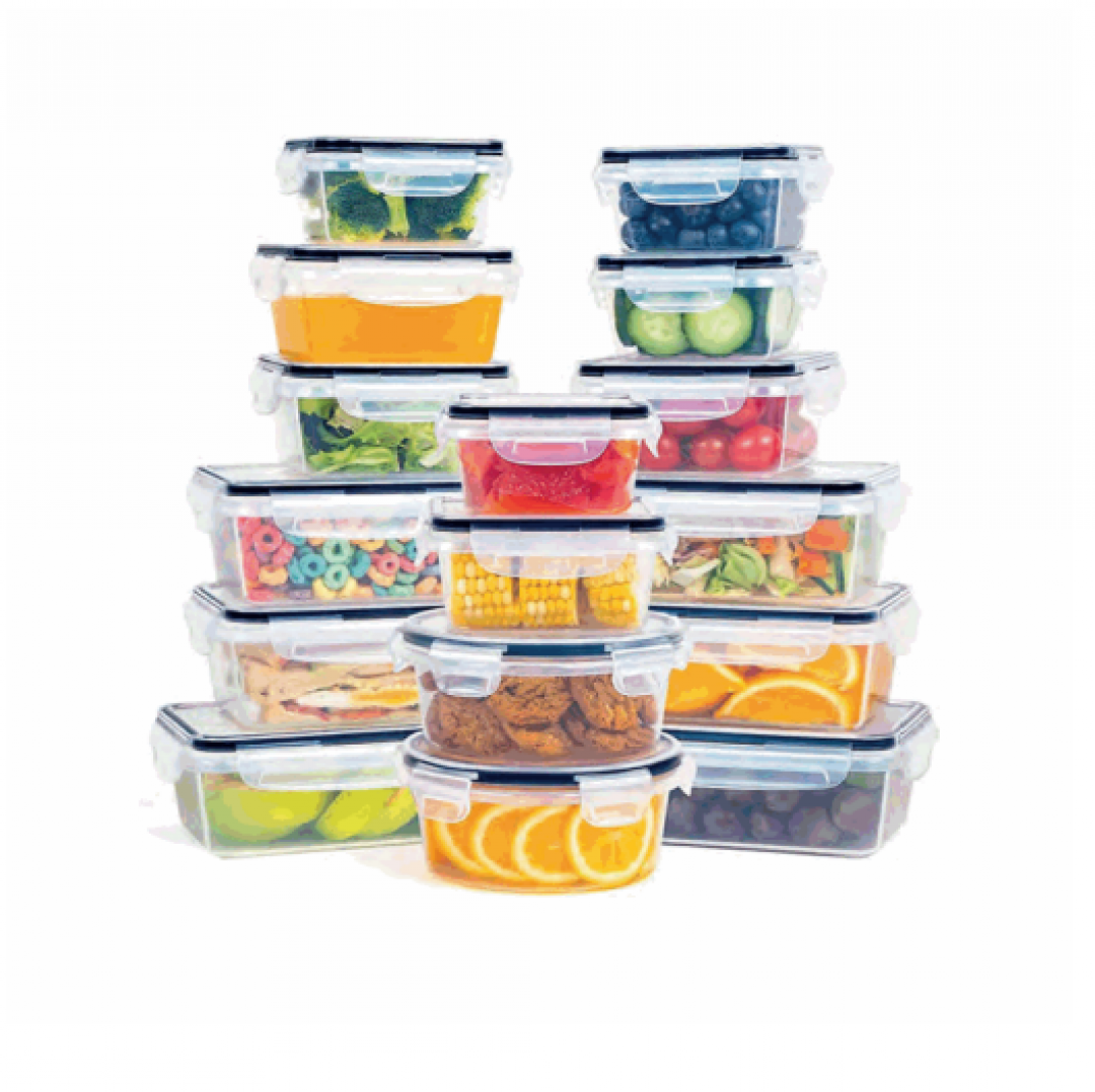 SET DE RECIPIENTES PLASTICOS X16 CROIX | Envios a todo el Paraguay ...