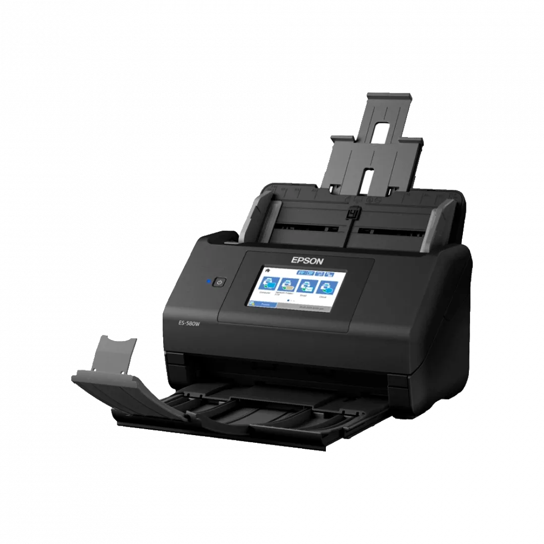 Scanner Epson Es-580w Workforce Duplex/color/wifi/usb/adf/bivolt ...