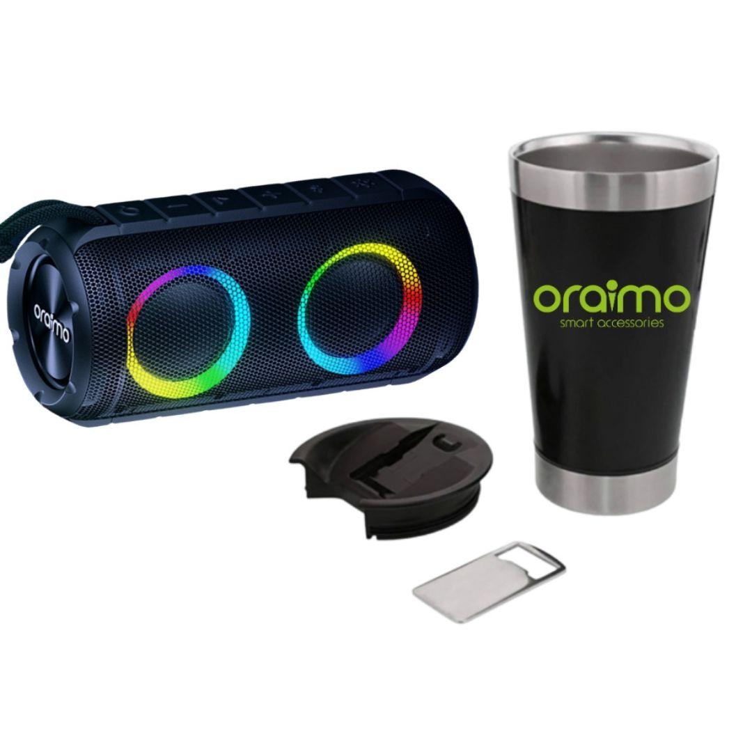 Parlante ORAIMO Rover OBS-53D + Vaso Térmico de regalo | Envios a todo ...