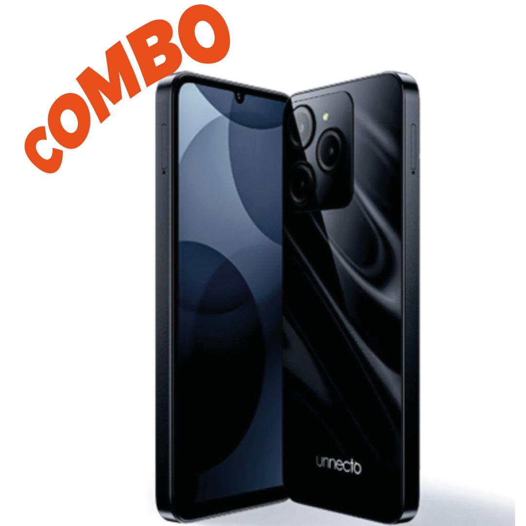 COMBO CELULAR UNNECTO BOLT 20 DS 6GB+256GB | Envios a todo el Paraguay ...